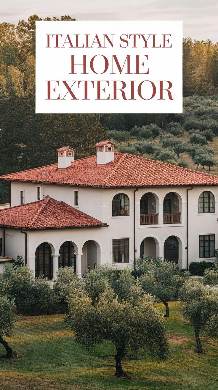 17+ Italian House Exterior Tuscan Style Dream Homes: A Guide to ...